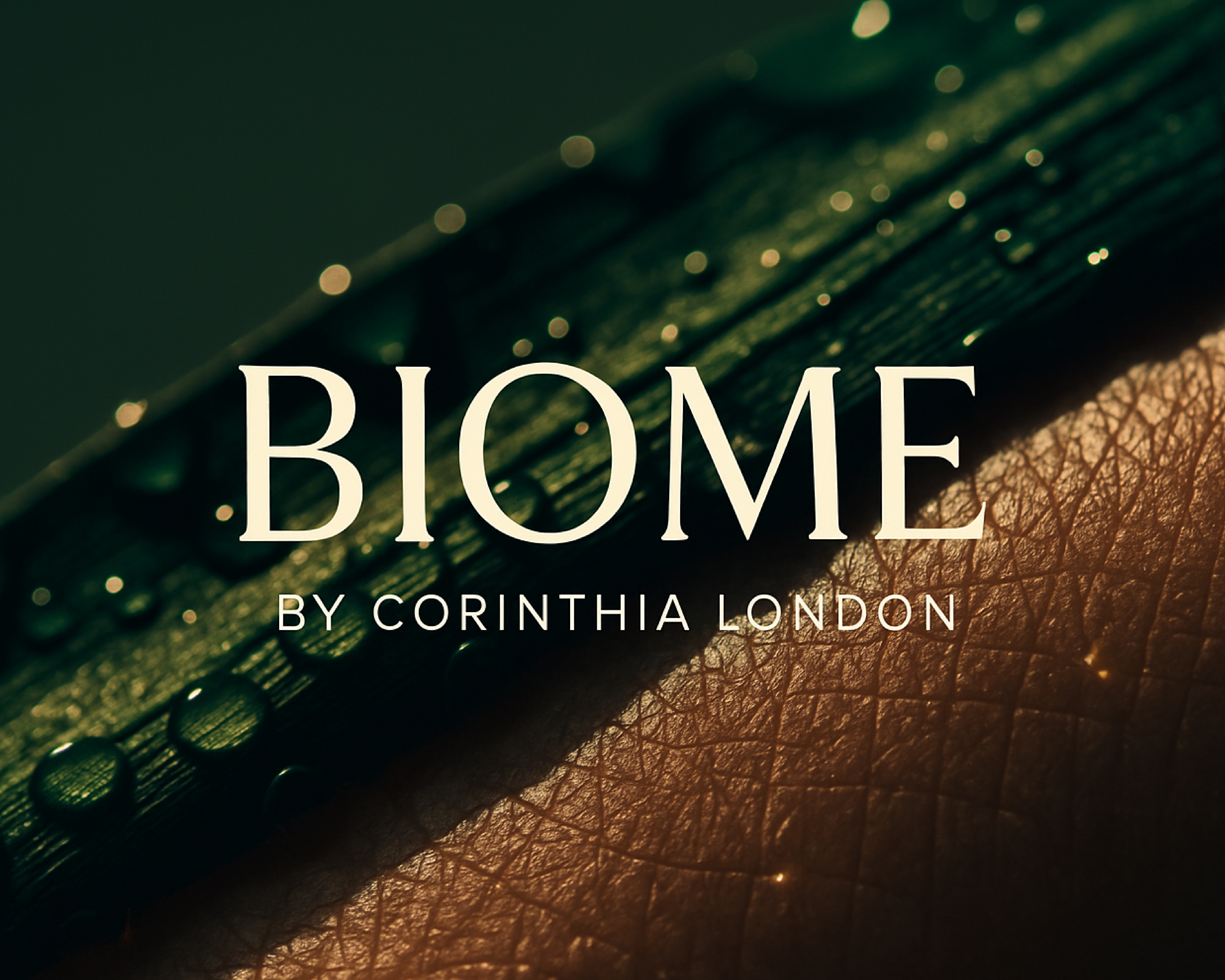 Biome by Corinthia London | Corinthia.com | Corinthia
